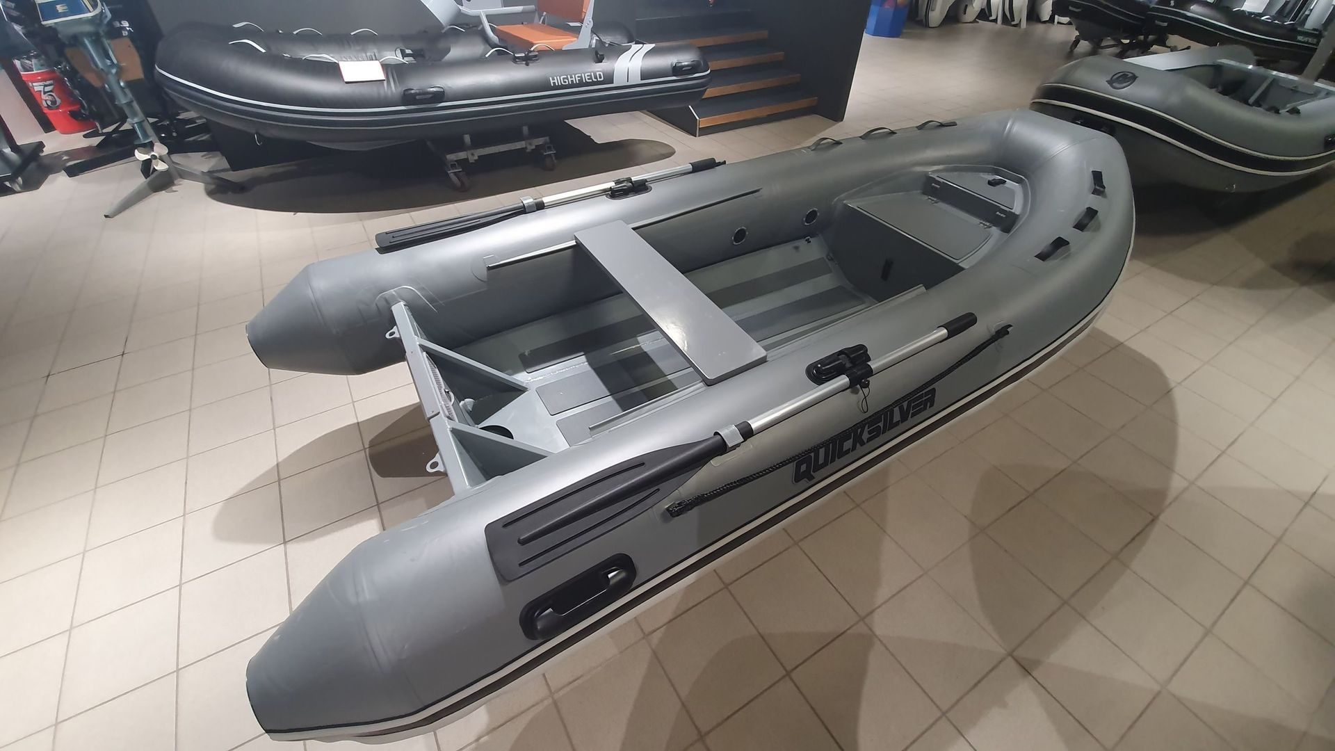 Quicksilver aluminium RIB serien er moderne og innovative modell