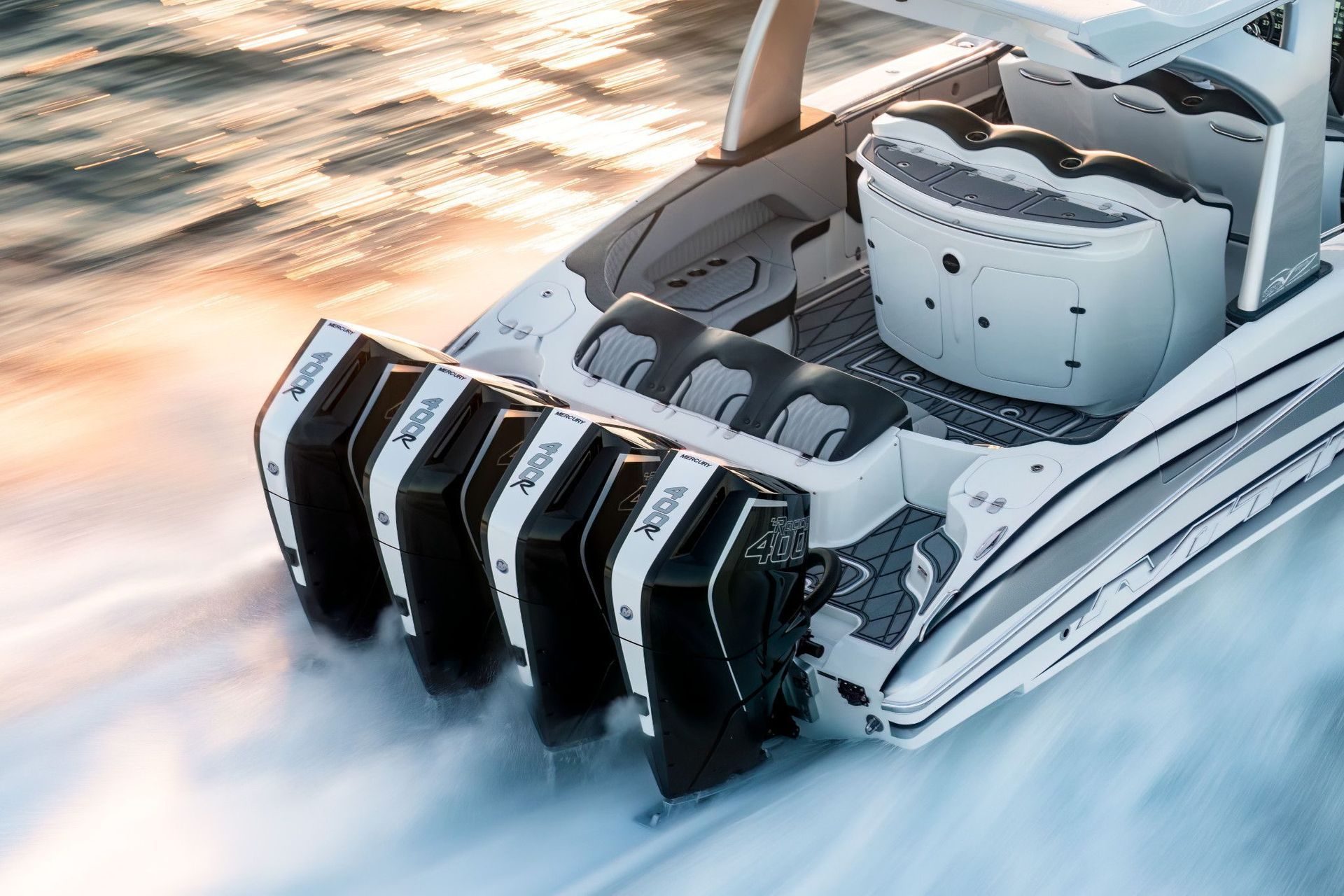 Mercury Racing 250R, 300R og 450R er de sprekeste påhengsmotorene