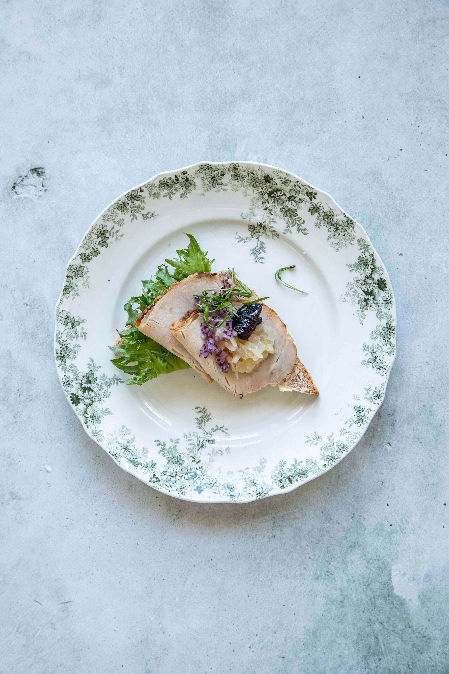 Snitter med skinkestek • Oppskrift • Brodogkorn.no