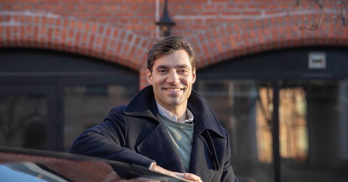 Slik tjener Michael penger på bilen sin