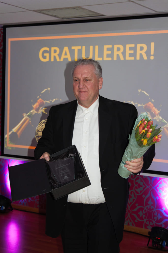 Tre priser til Gustav Larsen - TGN